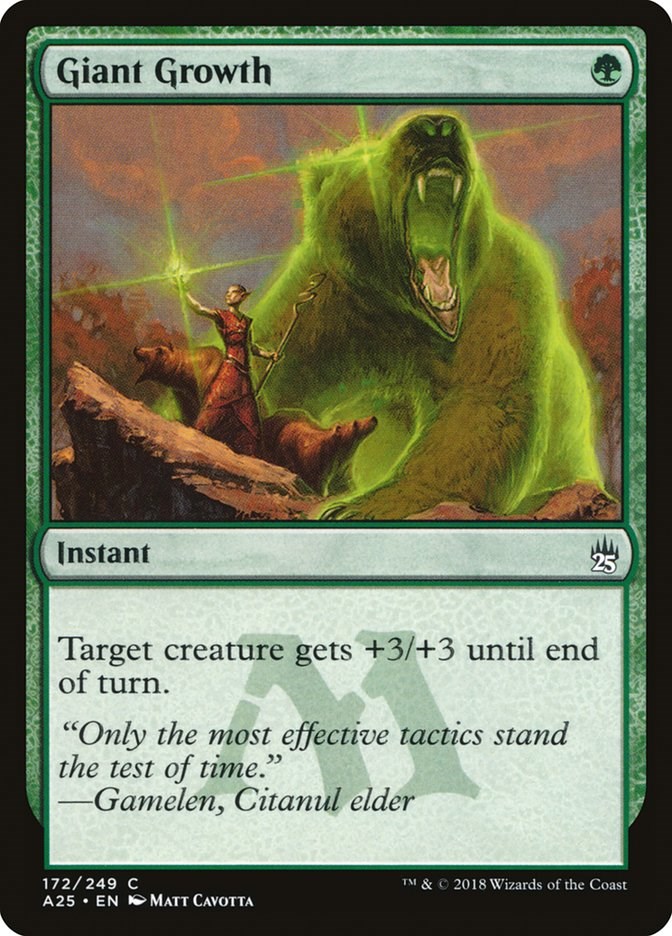 Giant Growth - Masters 25 - Magic: The Gathering