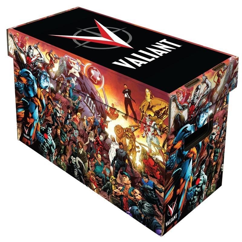 Short Comic Box - Art: Valiant Universe - BCW Comic Storage Boxes ...