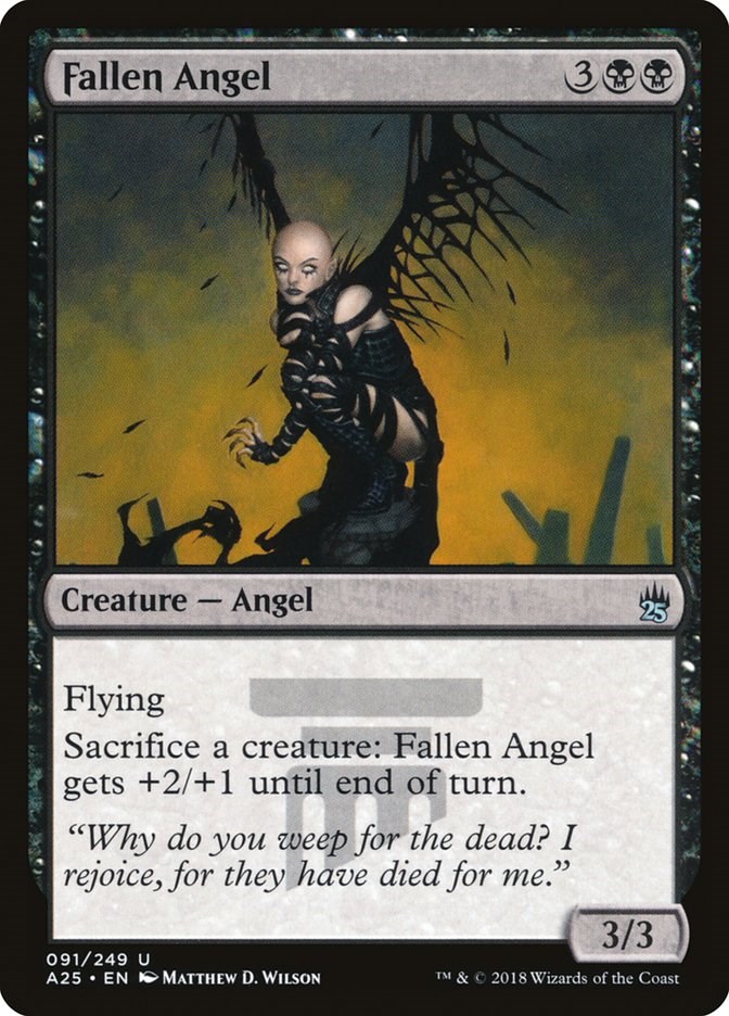 Fallen Angel - Masters 25 - Magic: The Gathering