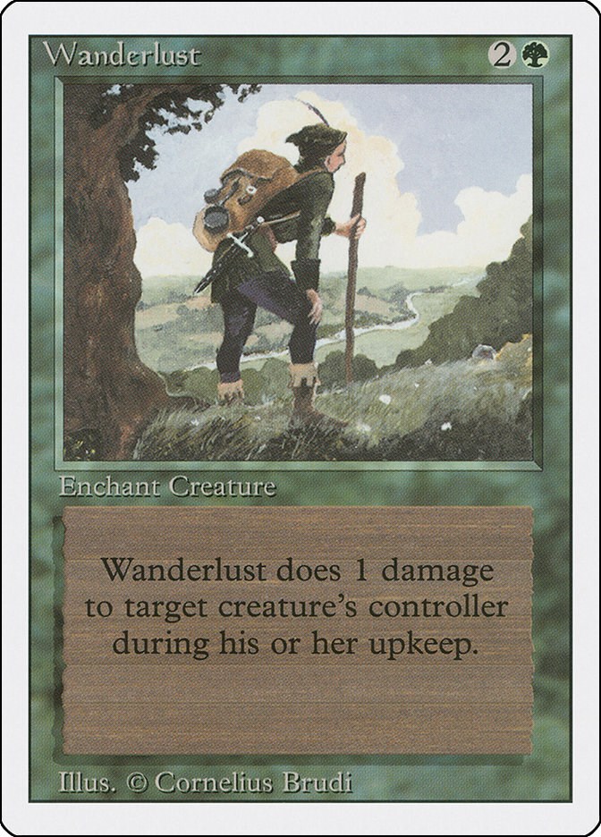 Wanderlust - Revised Edition - Magic: The Gathering