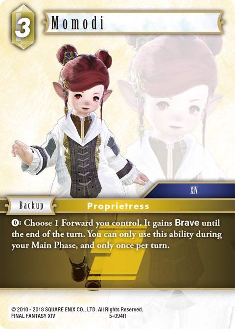 Momodi - Opus V - Final Fantasy TCG