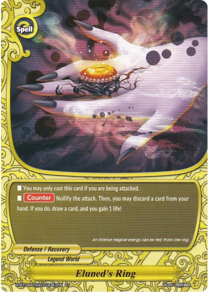 Eluned's Ring - New World Chaos - Future Card BuddyFight