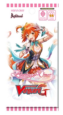 Blessing of Divas Booster Pack - G-CB03: Blessing of Divas - Cardfight Vanguard