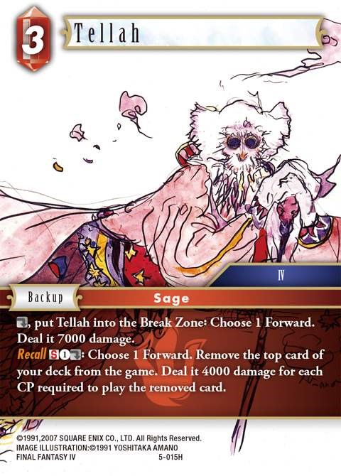 Tellah - Opus V - Final Fantasy TCG