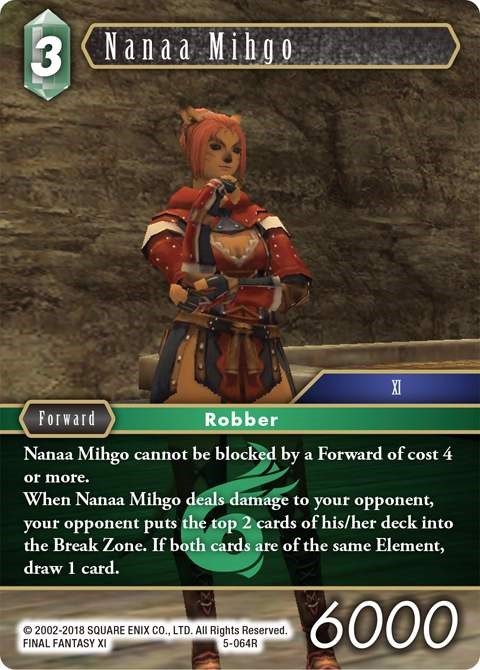 Nanaa Mihgo - Opus V - Final Fantasy TCG