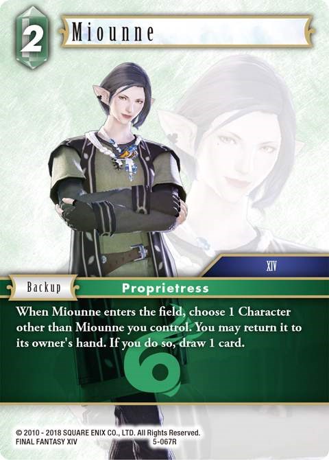 Miounne - Opus V - Final Fantasy TCG