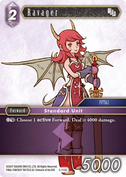 Ravager - Opus V - Final Fantasy TCG