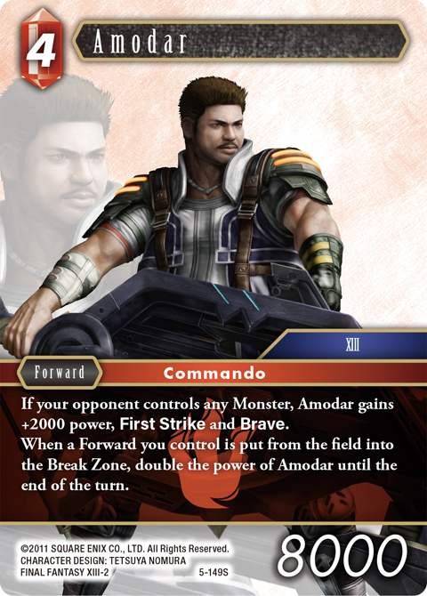 Amodar - Opus V - Final Fantasy TCG