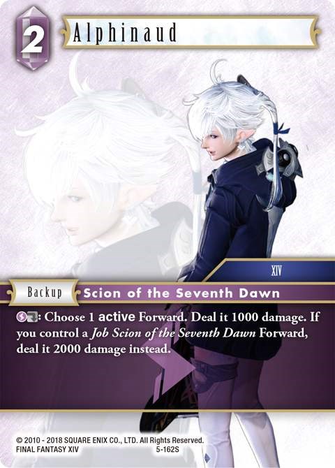 Alphinaud - Opus V - Final Fantasy TCG