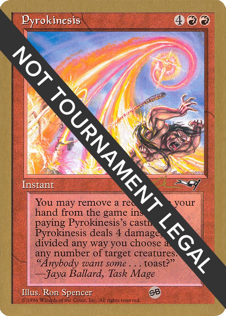 Pyrokinesis - 1997 Paul McCabe (ALL) (SB) - World Championship Decks ...