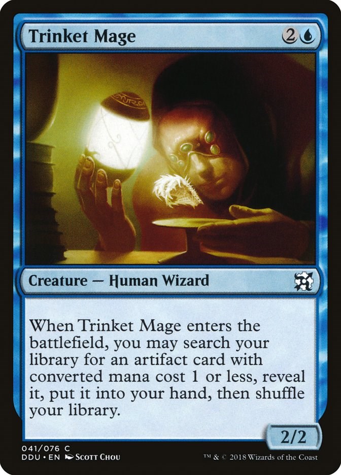 Trinket Mage - Duel Decks: Elves vs. Inventors - Magic: The Gathering