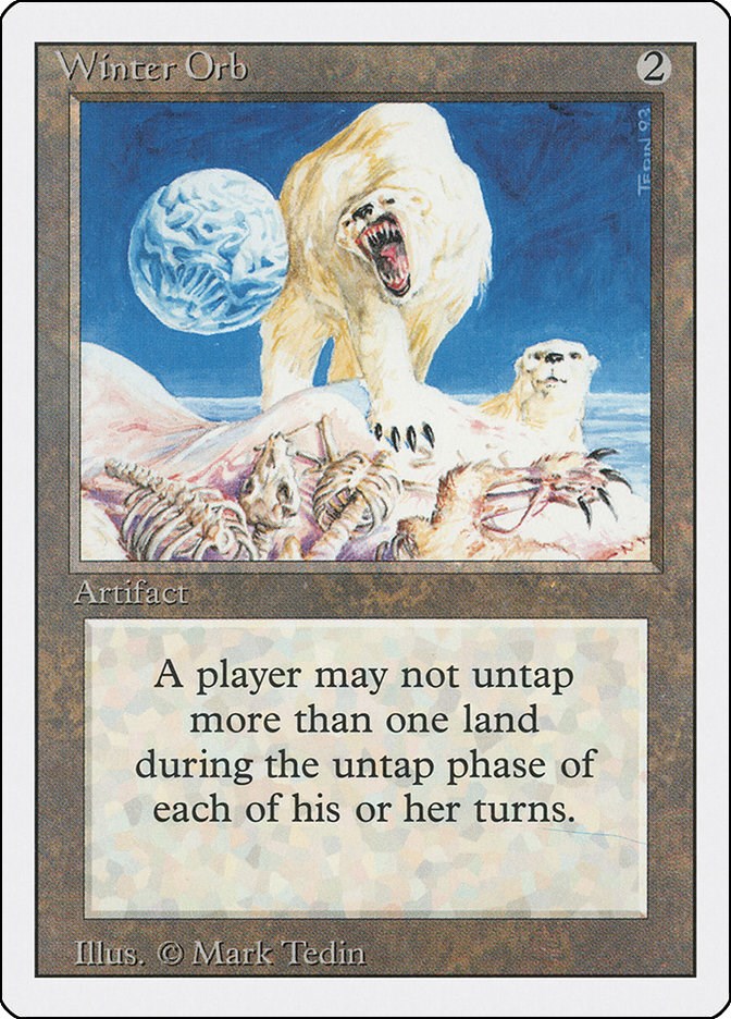 Winter Orb - Revised Edition - Magic: The Gathering