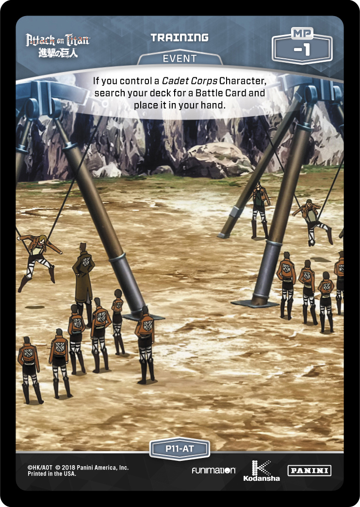 Training - Promotional Cards - MetaX TCG