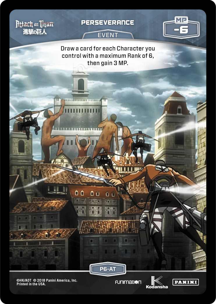 Perseverance - Promotional Cards - MetaX TCG