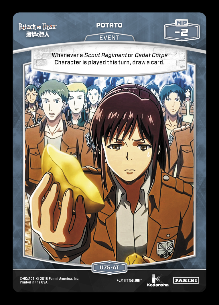 Potato - Attack on Titan - MetaX TCG