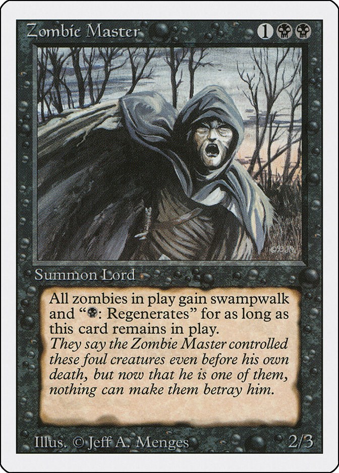 Zombie Master - Revised Edition - Magic: The Gathering