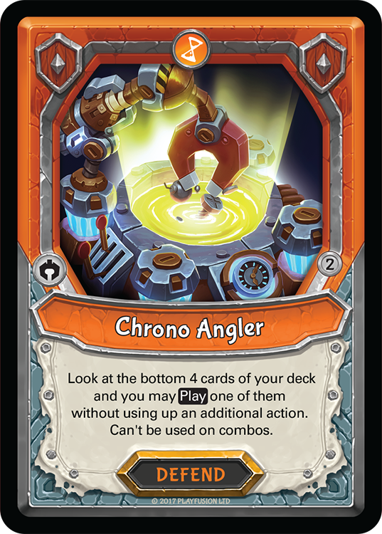 Chrono Angler (Unclaimed) - Mythical - Lightseekers TCG