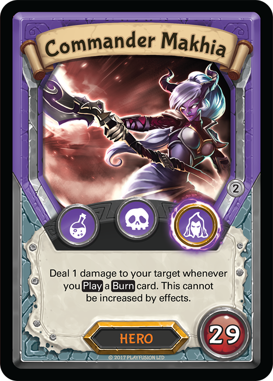 Commander Makhia (Unclaimed) - Mythical - Lightseekers TCG