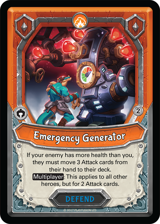 Emergency Generator (Unclaimed) - Mythical - Lightseekers TCG
