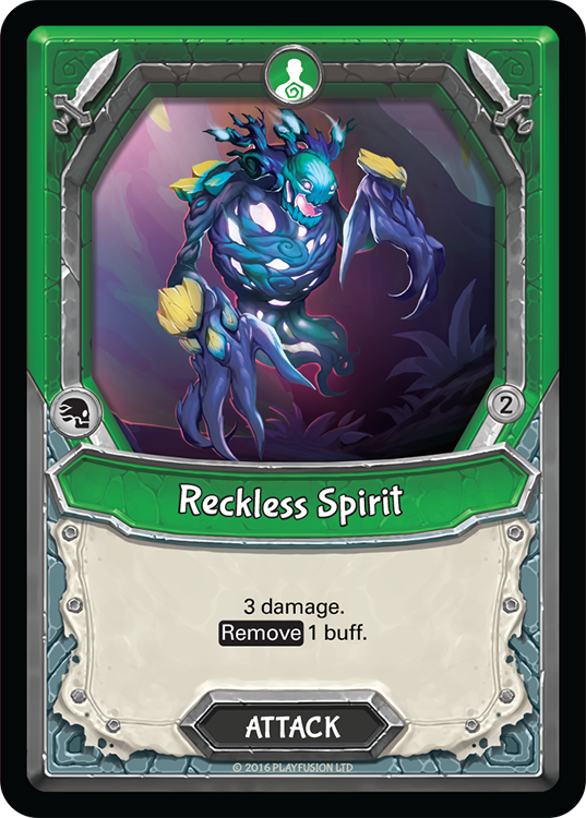 Reckless Spirit (Unclaimed) - Mythical - Lightseekers TCG