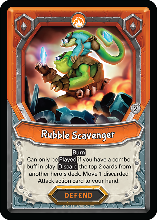 Rubble Scavenger (Unclaimed) - Mythical - Lightseekers TCG