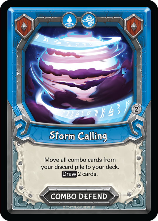 Storm Calling (Claimed) - Mythical - Lightseekers TCG
