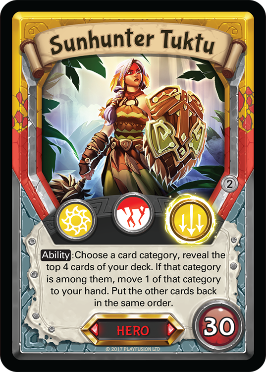 Sunhunter Tuktu (Unclaimed) - Mythical - Lightseekers TCG