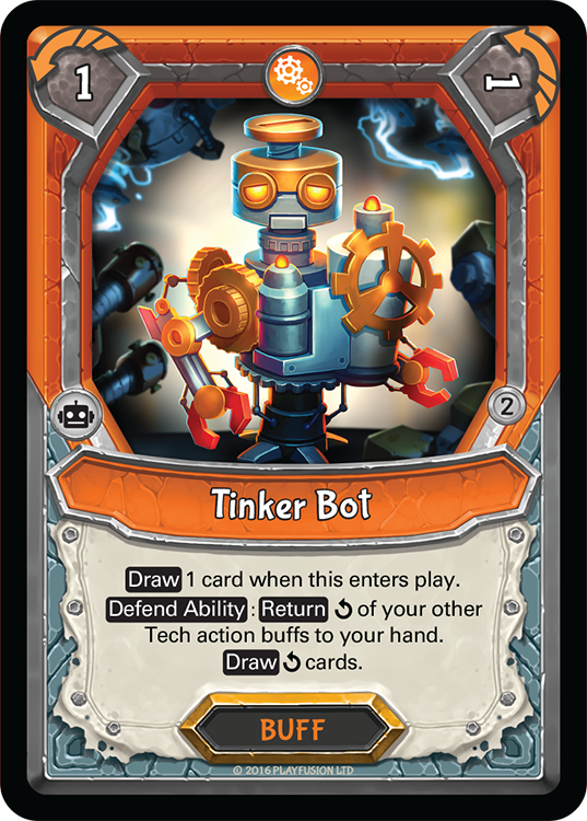 Tinker Bot (Claimed) - Mythical - Lightseekers TCG