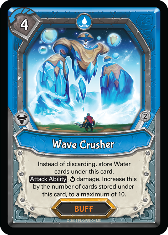 Wave Crusher (Claimed) - Mythical - Lightseekers TCG