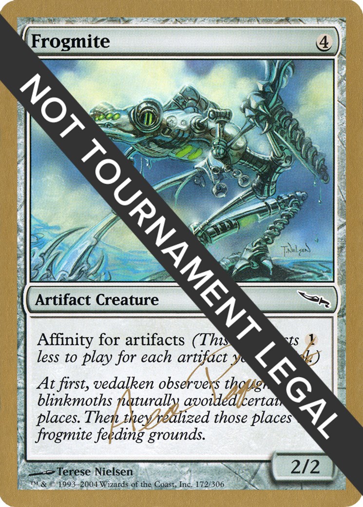 Frogmite - 2004 Aeo Paquette (MRD) - World Championship Decks - Magic ...