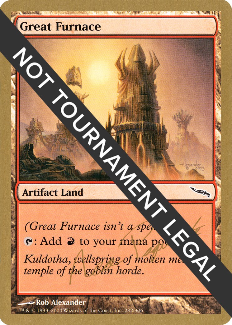 Great Furnace - 2004 Aeo Paquette (MRD) - World Championship Decks ...