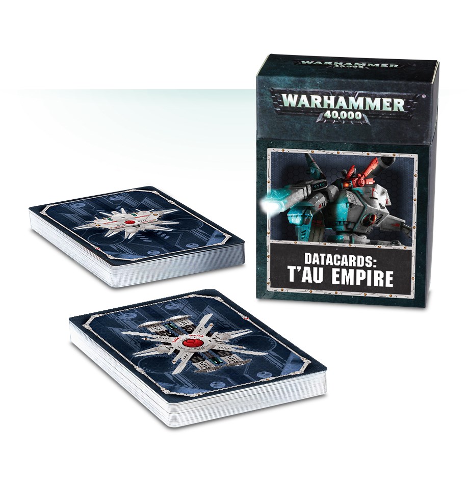 Warhammer: 40K - Datacards: T'au Empire - Warhammer Game Accessories ...