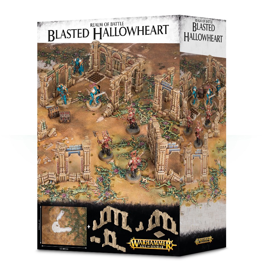 Warhammer: Age of Sigmar - Realm of Battle: Blasted Hallowheart ...