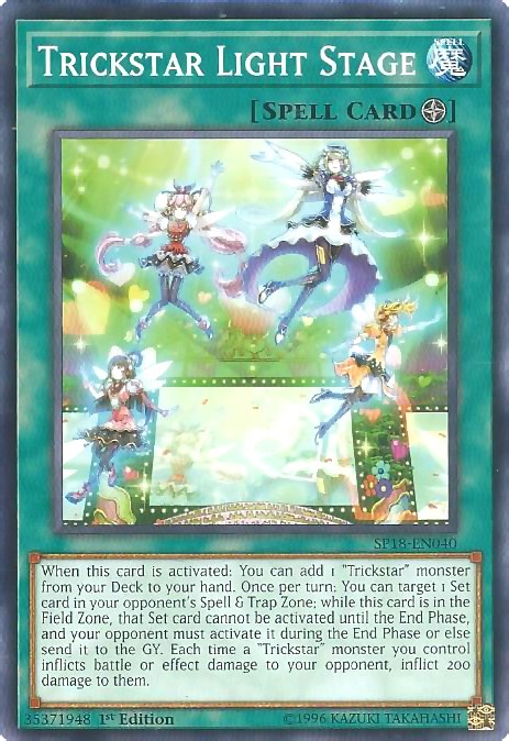Trickstar Light Stage - Star Pack VRAINS - YuGiOh