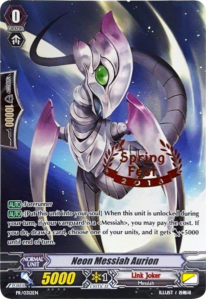 Neon Messiah Aurion - Promo Cards - Cardfight Vanguard