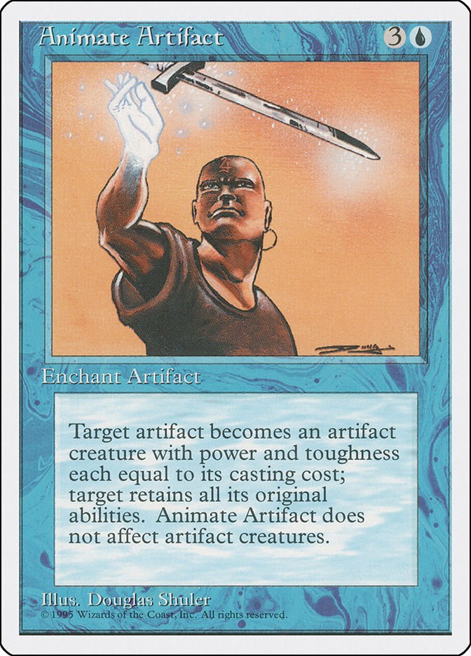 Animate Artifact - Fourth Edition - Magic: The Gathering