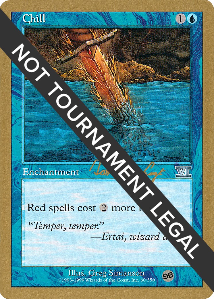 Chill - 2000 Tom van de Logt (6ED) (SB) - World Championship Decks ...