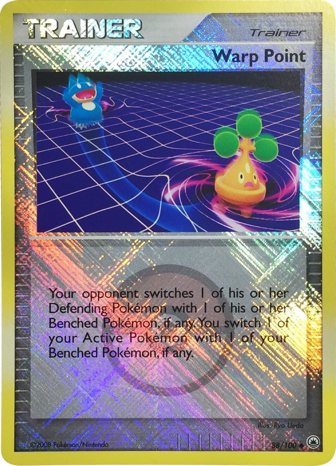Warp Point - 88/100 (League Promo) - League & Championship Cards - Pokemon