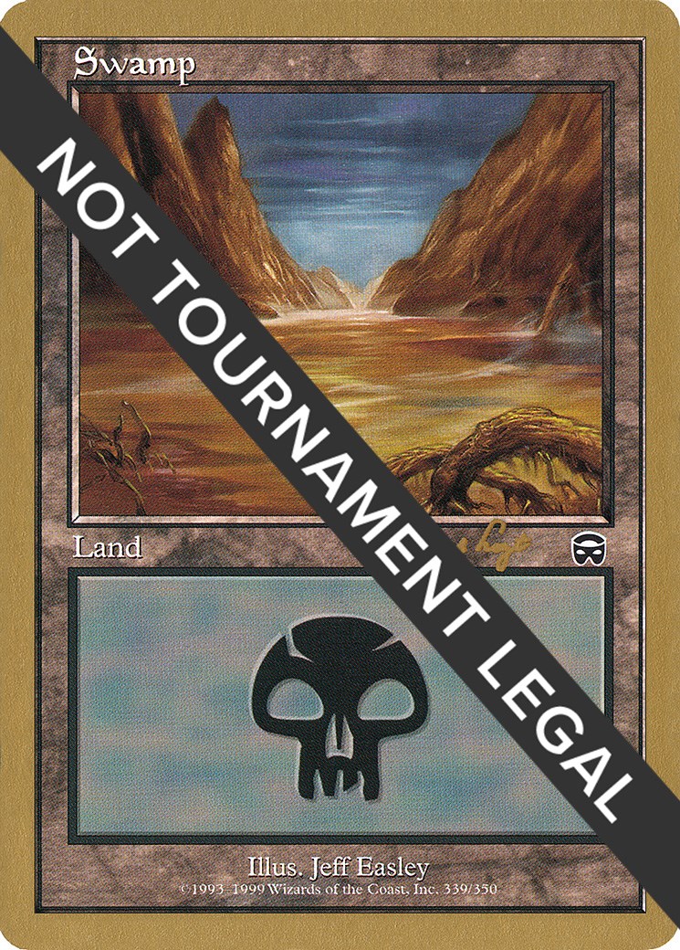 Swamp (339) - 2001 Tom van de Logt (MMQ) - World Championship Decks ...