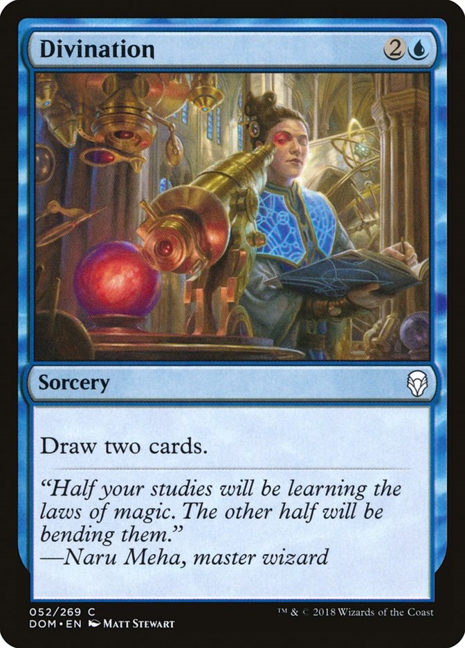 Divination - Dominaria - Magic: The Gathering