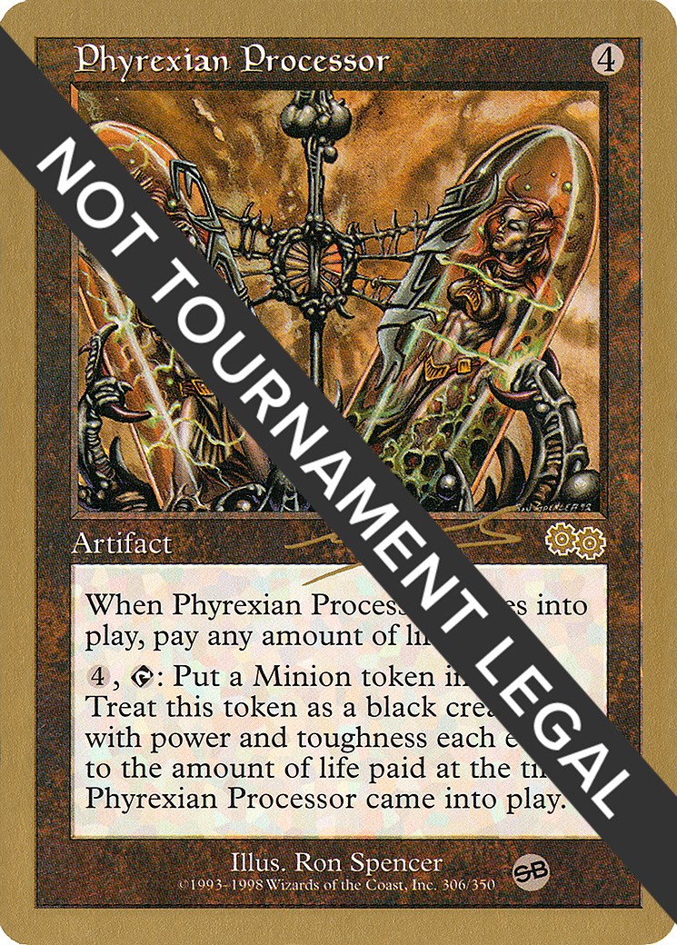 Phyrexian Processor - 2000 Nicolas Labarre (USG) (SB) - World ...