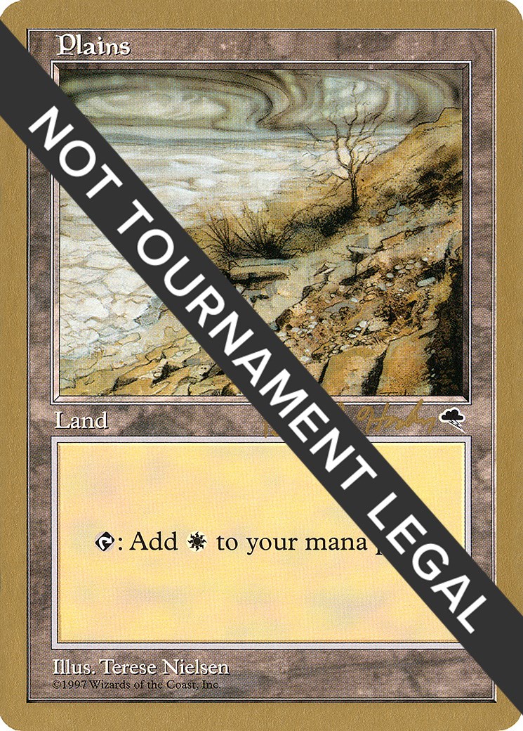 Plains (Dead Tree) - 1998 Brian Hacker (TMP) - World Championship Decks ...