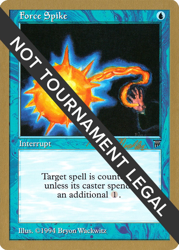 Force Spike - 1998 Randy Buehler (LEG) - World Championship Decks ...