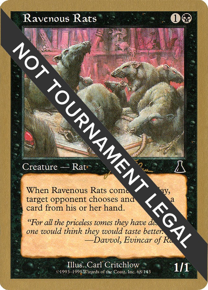 Ravenous Rats - 1999 Jakub Slemr (UDS) - World Championship Decks ...