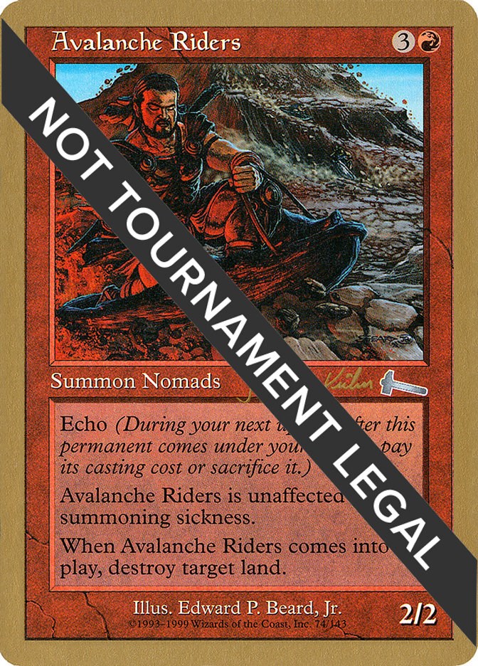 Avalanche Riders - 1999 Mark Le Pine (ULG) - World Championship Decks ...