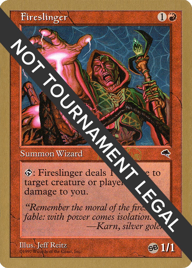 Fireslinger - 1999 Mark Le Pine (TMP) (SB) - World Championship Decks ...