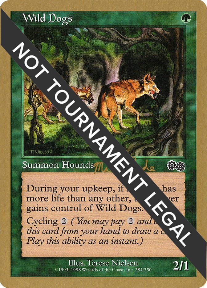 Wild Dogs - 1999 Matt Linde (USG) - World Championship Decks - Magic ...