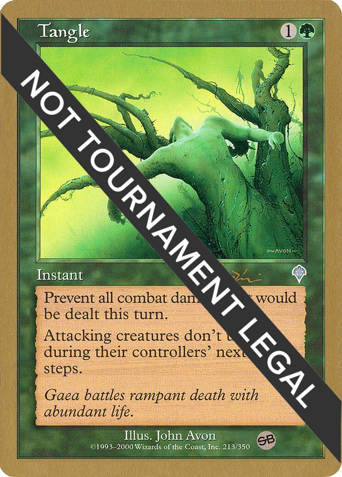 Tangle - 2001 Jan Tomcani (INV) (SB) - World Championship Decks - Magic ...