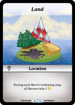 Land - Season 1 - Munchkin CCG