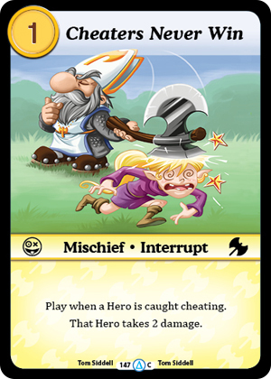 Cheaters Never Win - Season 1 - Munchkin CCG